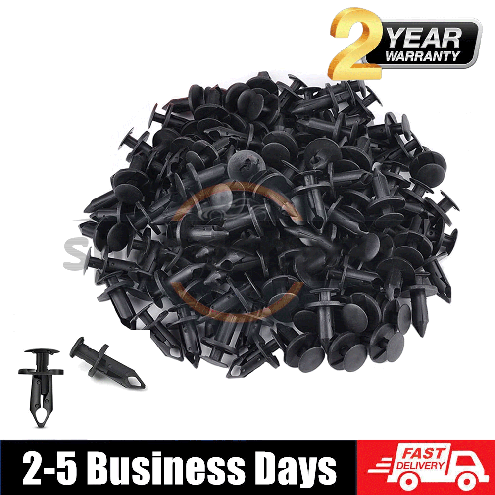 For Honda Suzuki 100pcs ATV Retainer Clip Push Pin Splash Guard Body ...