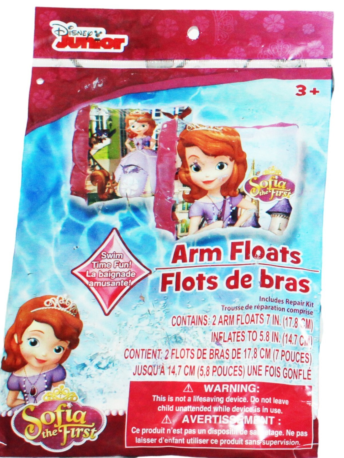 Disney Junior - Princess Sofia The First Swim Arm Floats - For Pool ...