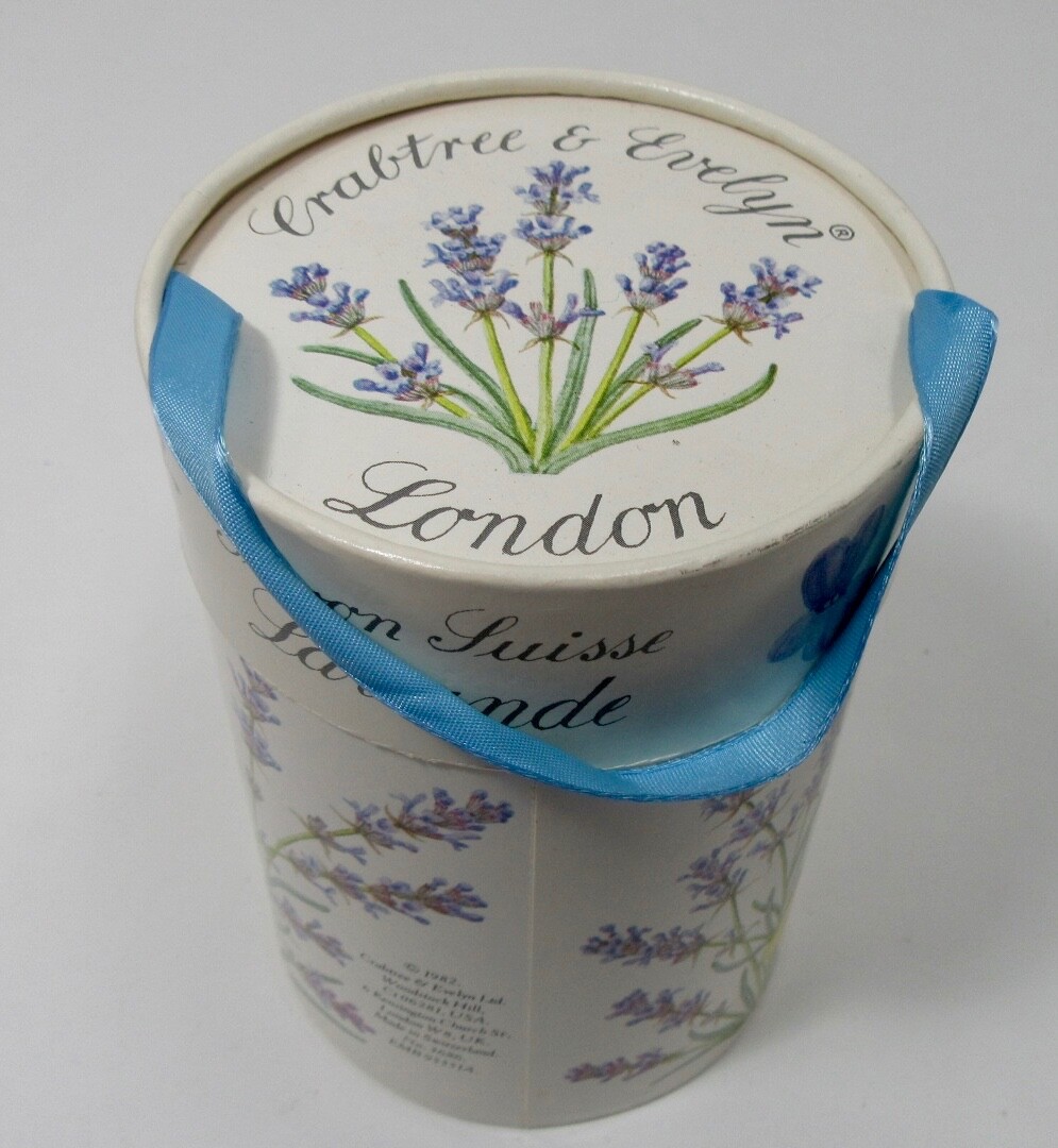 VINTAGE 1982 CRABTREE & EVELYN LAVENDER SWISS SOAP 3X3.5 OZ BARS | eBay