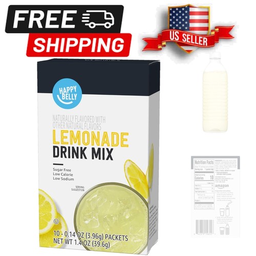 Delicious Lemonade Drink Mix - Amazon's Low Calorie 10-Pack for Refreshment | eBay