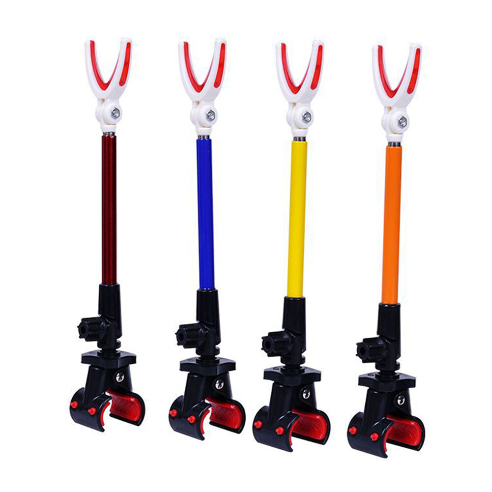 AU Adjustable Extend Stand Anti Scratch Fishing Pole Stand Random Color ...