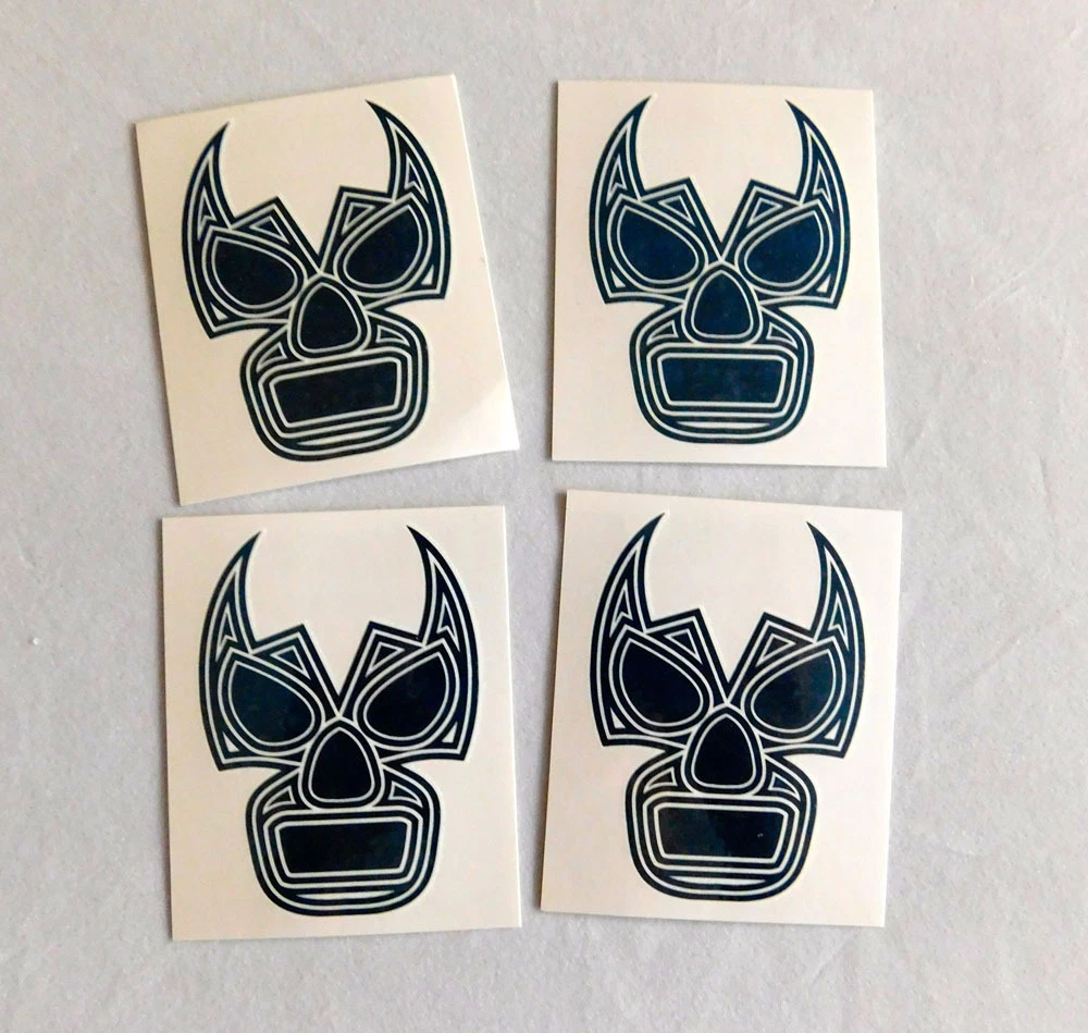 Luchador Mask Tattoo Design