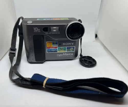 Sony Digital Mavica MVC FD73 10x Optical Zoom 3.5" Floppy Disk Camera ...