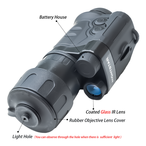 NightStar 4x50 Digital Night Vision Monocular with Infrared illuminator ...