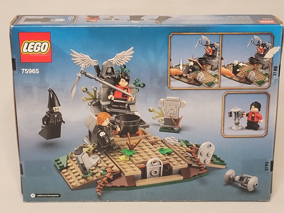 LEGO 75965 The Rise of Voldemort Harry Potter Peter Pettigrew death ...