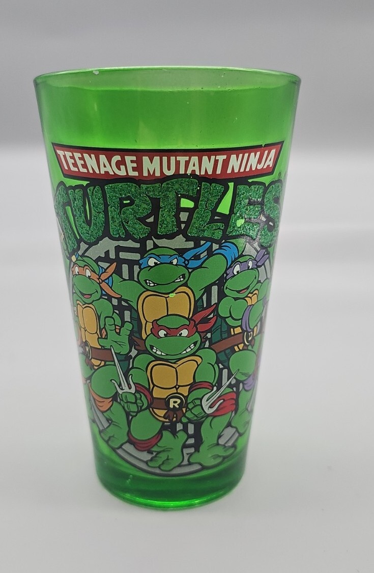 2010 Viacom Just Funky Teenage Mutant Ninja Turtles Cup Glass TMNT | eBay