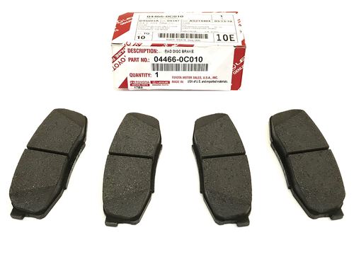 GENUINE TOYOTA OEM Toyota Tundra/SEQUOIA REAR Brake Pad Kit 04466-0C010 ...