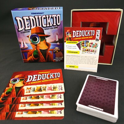 Gamewright Deduckto Deduction Family Card Game GMW262 | eBay
