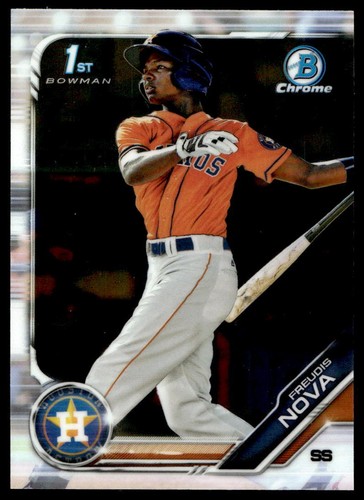 2019 Bowman BCP-21 Freudis Nova Houston Astros FBC Baseball Card | eBay