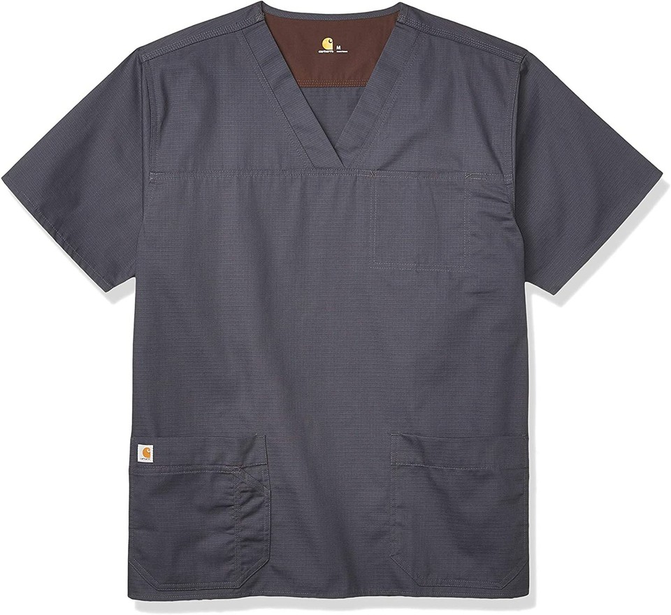 Carhartt Men's Ripstop Multi Pocket Scrub Top | eBay