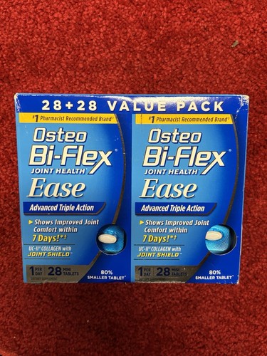 2x Osteo Bi-Flex Joint Health Ease Advanced Triple Action 28 Tabs 2 ...