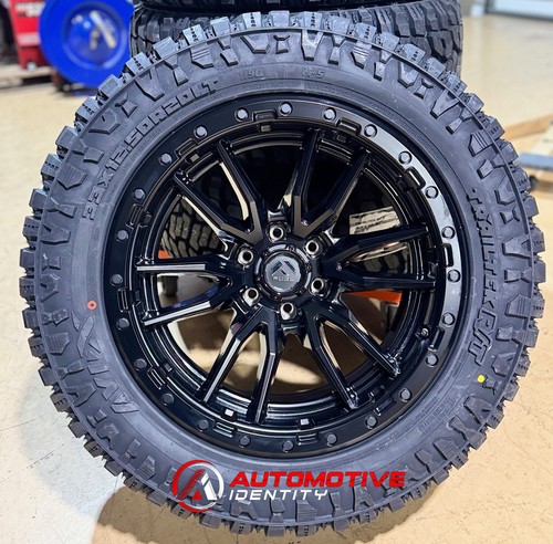 20x10 Fuel D679 Rebel Wheels 33" Avix RT Tires 6X5.5 Toyota Tundra ...
