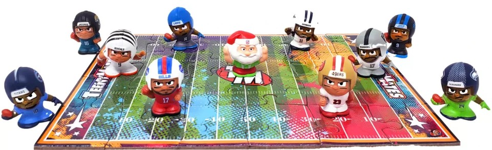 NEW Limited Edition 2024 NFL TeenyMates Advent Calendar 24 Figures ...