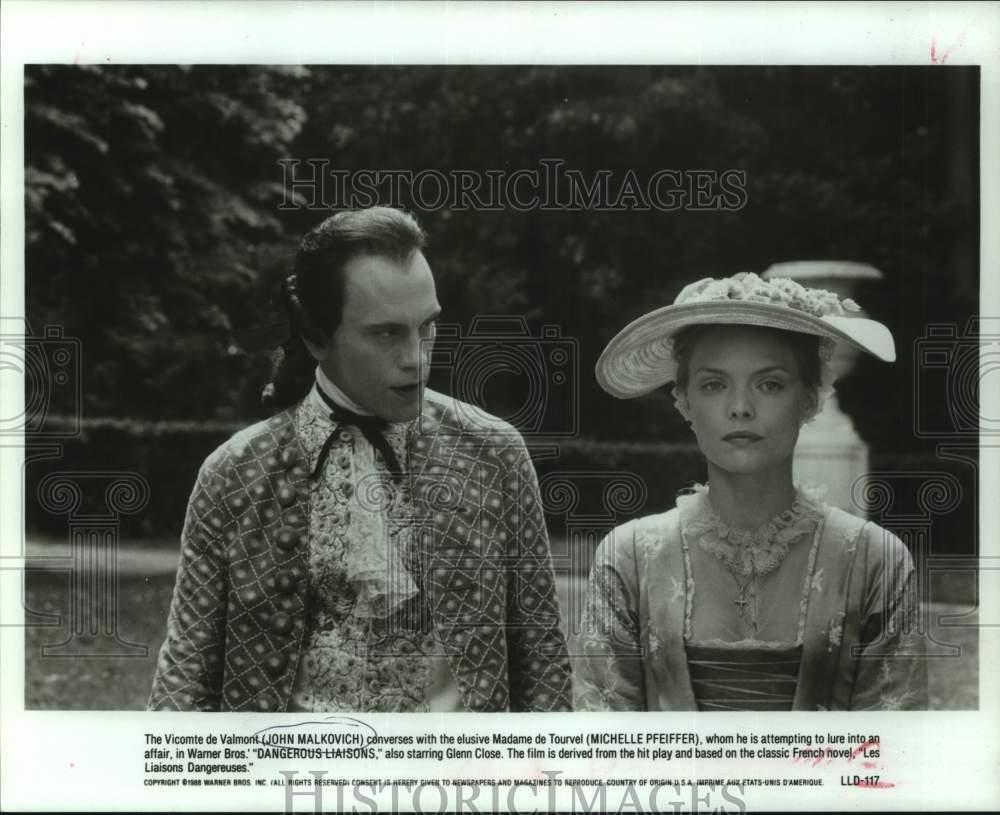 John Malkovich And Michelle Pfeiffer #advice #movies #johnmalcovich