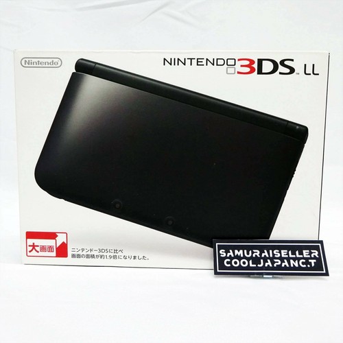 Nintendo 3DS LL XL Black Console Game Japan NEW | eBay