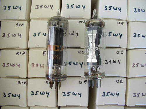 One Vintage Tested GE Or RCA 35W4 Vacuum Tube | eBay