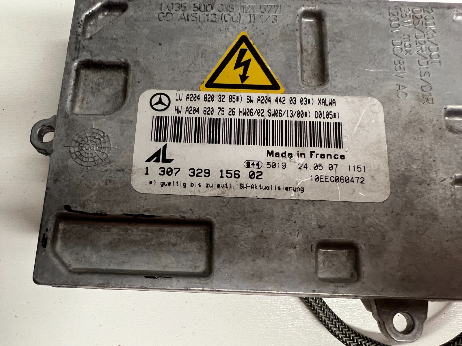 Mercedes C300 C350 C63 AMG CL S Class Xenon Headlight Ballast ...