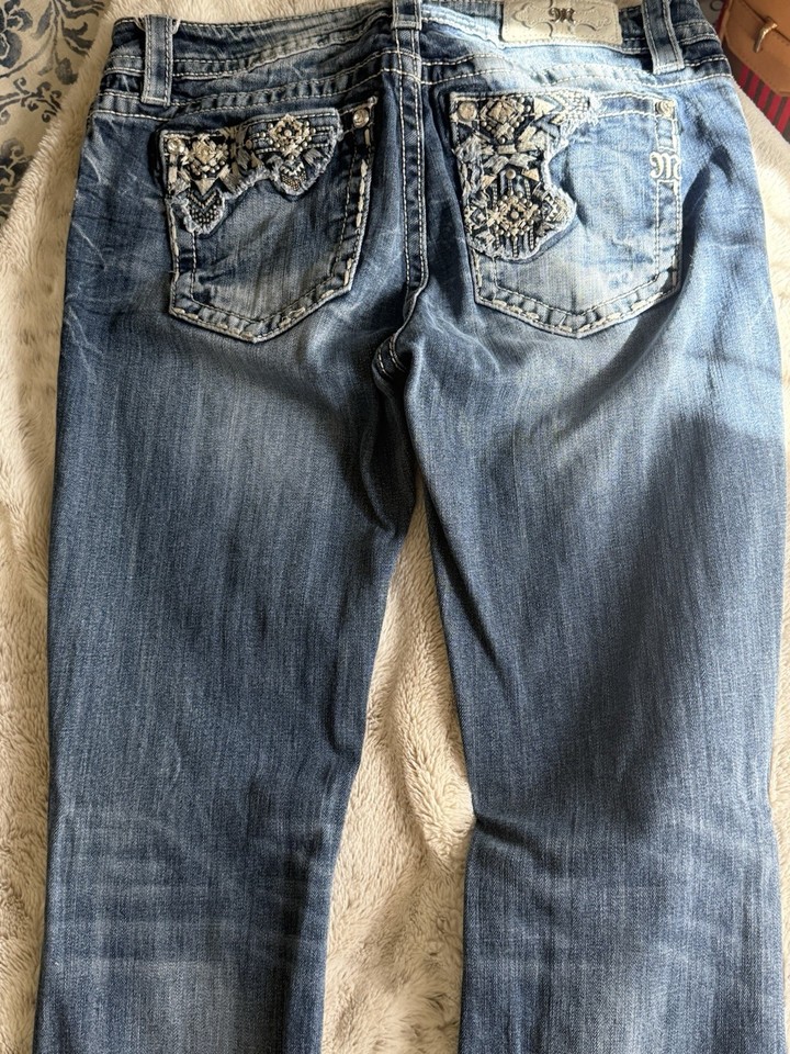 Miss Me Jeans Womens Size 31 Blue Bootcut Denim Casual L34 | eBay