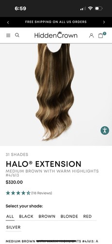 Hidden Crown Halo Wire Human Hair Extensions | eBay