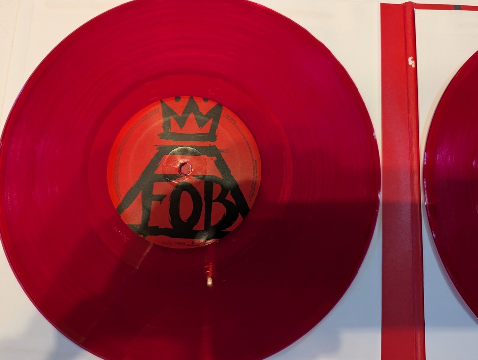 Fall Out Boy Double LP Rare Red 10 In Vinyl Save Rock And Roll, | eBay