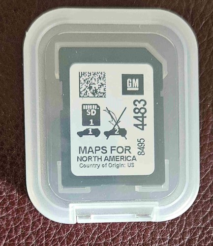 Genuine GM OEM NA North America US maps SD Card 84364483 Silverado ...