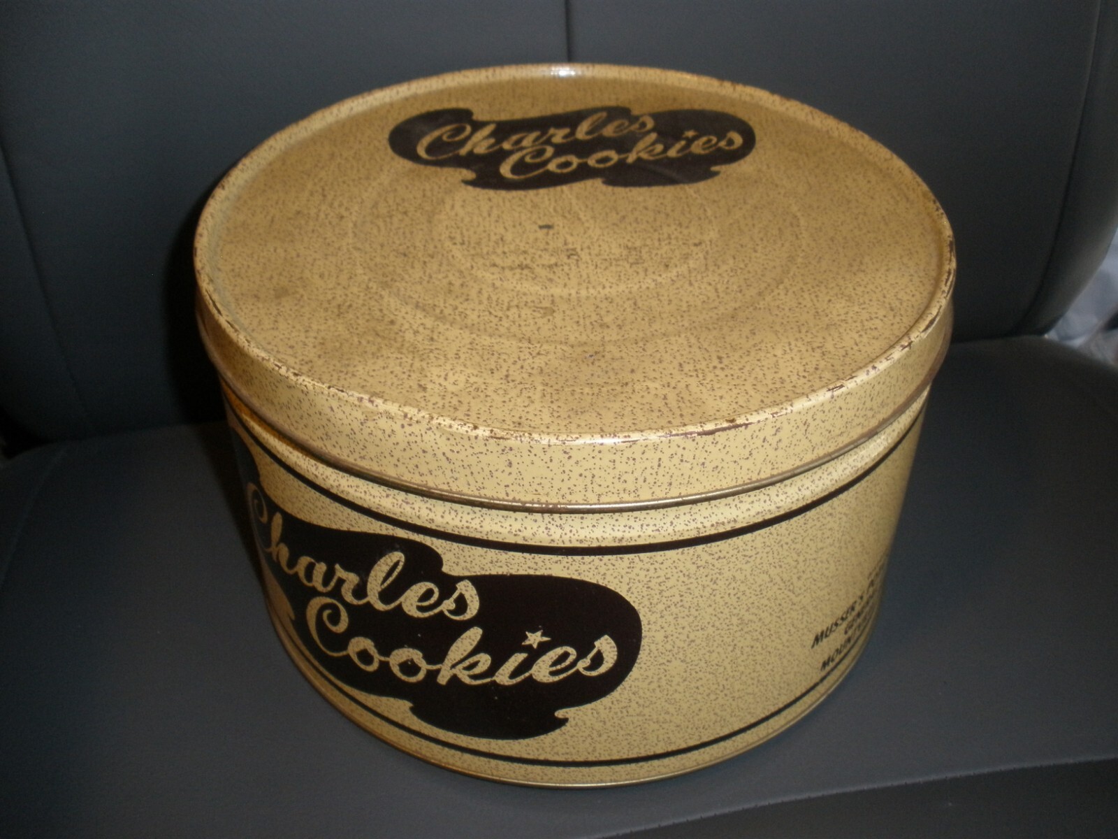 Vintage Charles Chips Cookies Canister Tin Mountville PA | eBay