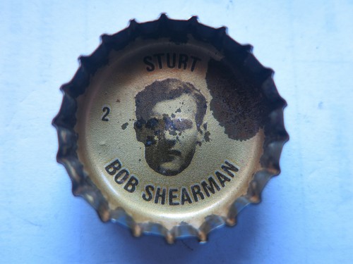 STURT DOUBLE BLUES FOOTBALL CLUB BOB SHEARMAN COCA COLA CROWN SEAL ...