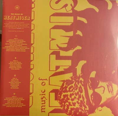 HEATMISER 'Music of 2-LP COLOR Elliot Smith Neil Gust Decemberists Jon ...