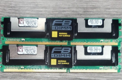 KVR667D2D8F5/1G | KINGSTON 1GB | 2 Sticks | Full Buffered Server Ram | eBay