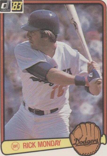 1983 Donruss - Rick Monday #643 for sale online | eBay