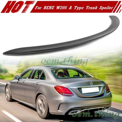 15-21 C250 C300 Fit FOR Mercedes Benz C-Class W205 4DR Trunk Spoiler ...