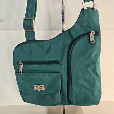 Magellans Jade Green ValutPro RFID Gateway Medium Crossbody Sling Bag ...