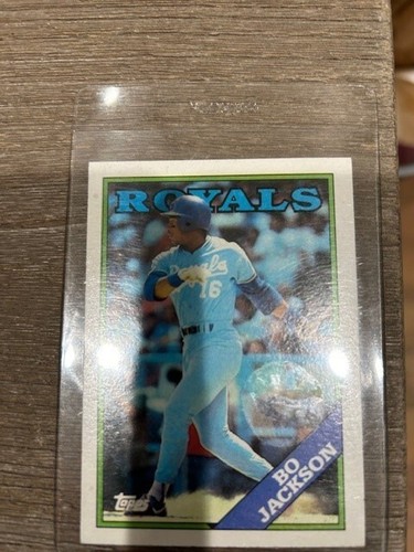 1988 Topps - #750 Bo Jackson - Error Card | eBay
