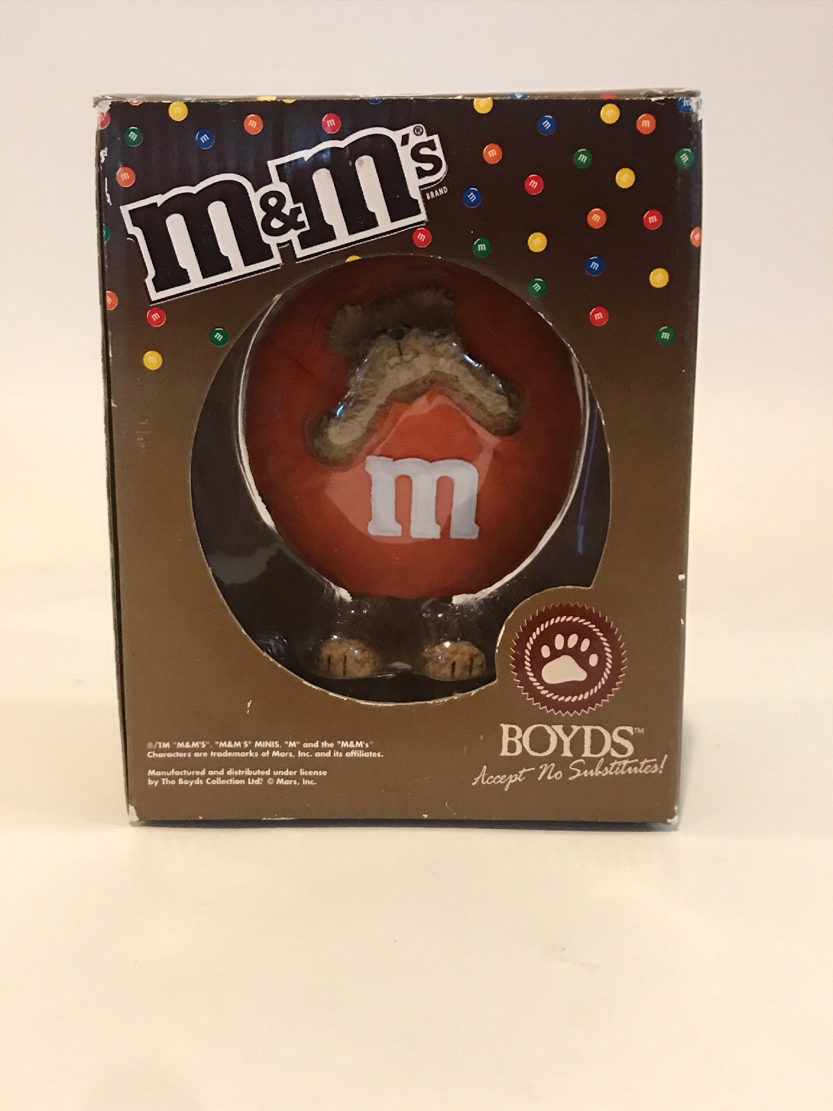 M&m's Boyds Bears Orange Collectible Resin Figurine Sweetness Bear Hugs ...