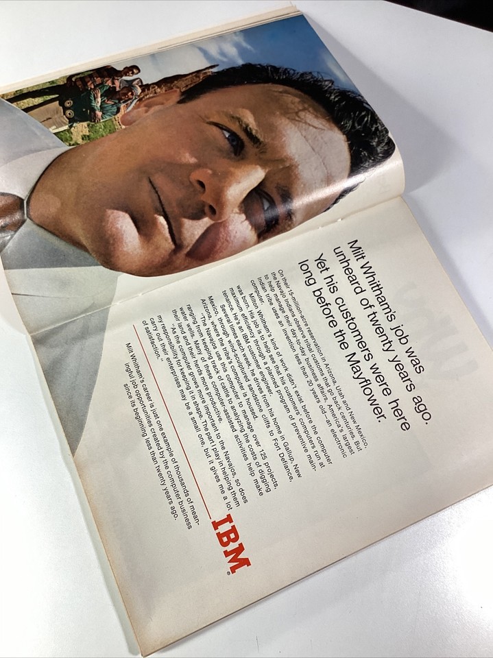 Time Magazine 1968 Rare Ads New York City Lindsay Kennedy NASA Apollo 7 ...