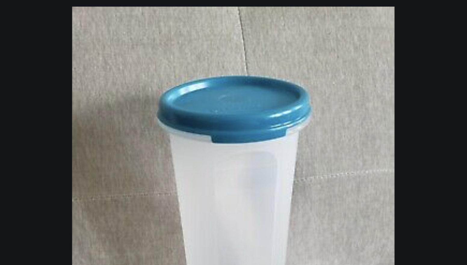 Tupperware Modular Mate Spaghetti Pasta Storage Container & Aqua Blue ...