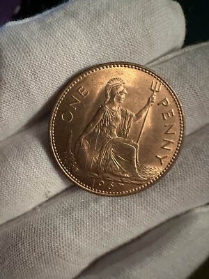 1967 One Penny Coin, Uncirculated Beautiful coin In Collectibles ...