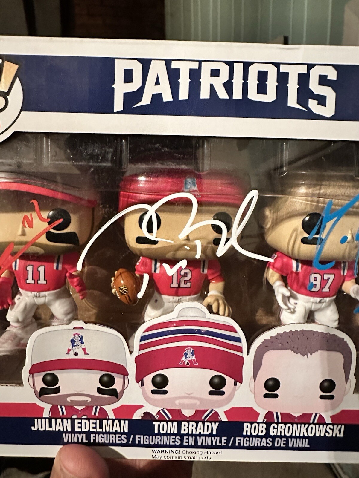 Funko Pop Patriots 3 Pack - Brady, Gronk, Edelman 889698102599| eBay