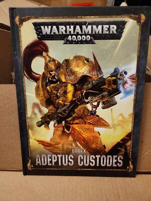 Warhammer 40k Codex Adeptus Custodes, all male | eBay
