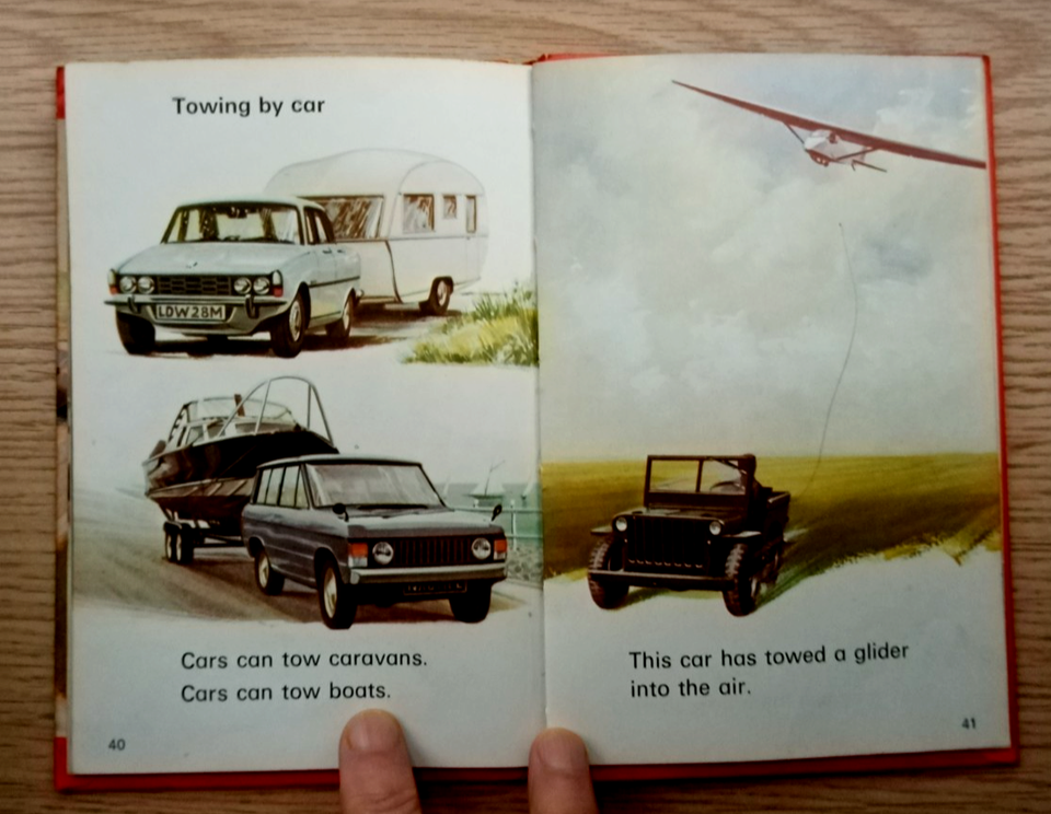 MAN AND HIS CAR by James Webster, Vintage Ladybird Book, 24p, hb ...