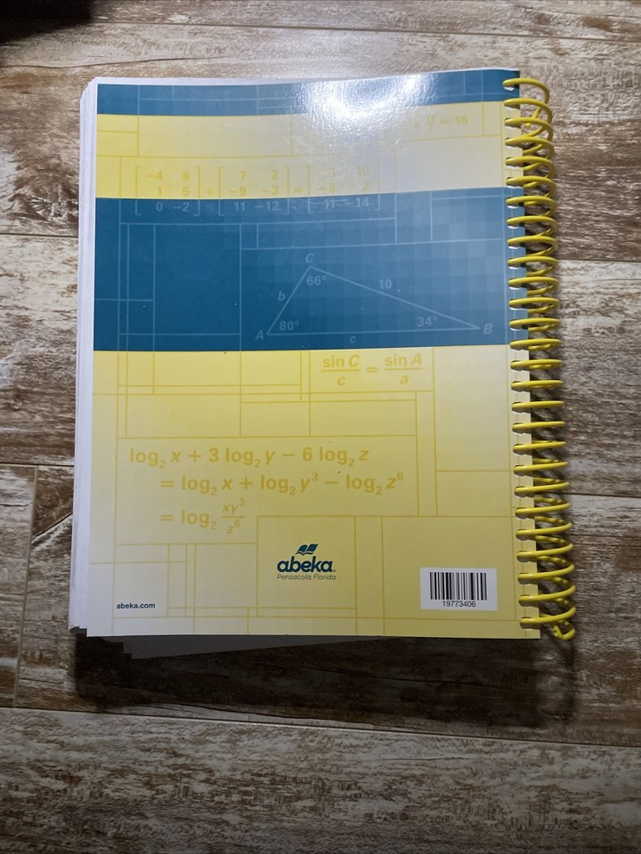 Abeka Algebra 2 Solution Key Mathematics Series | eBay