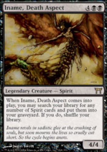 Champions Iname, Death Aspect - Foil x1 Light Play, English Magic Mtg M ...