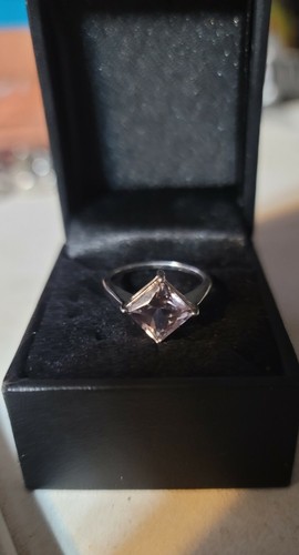 STERLING SILVER SOLITAIRE RING SIGNED VJL- SIZE 6 | eBay