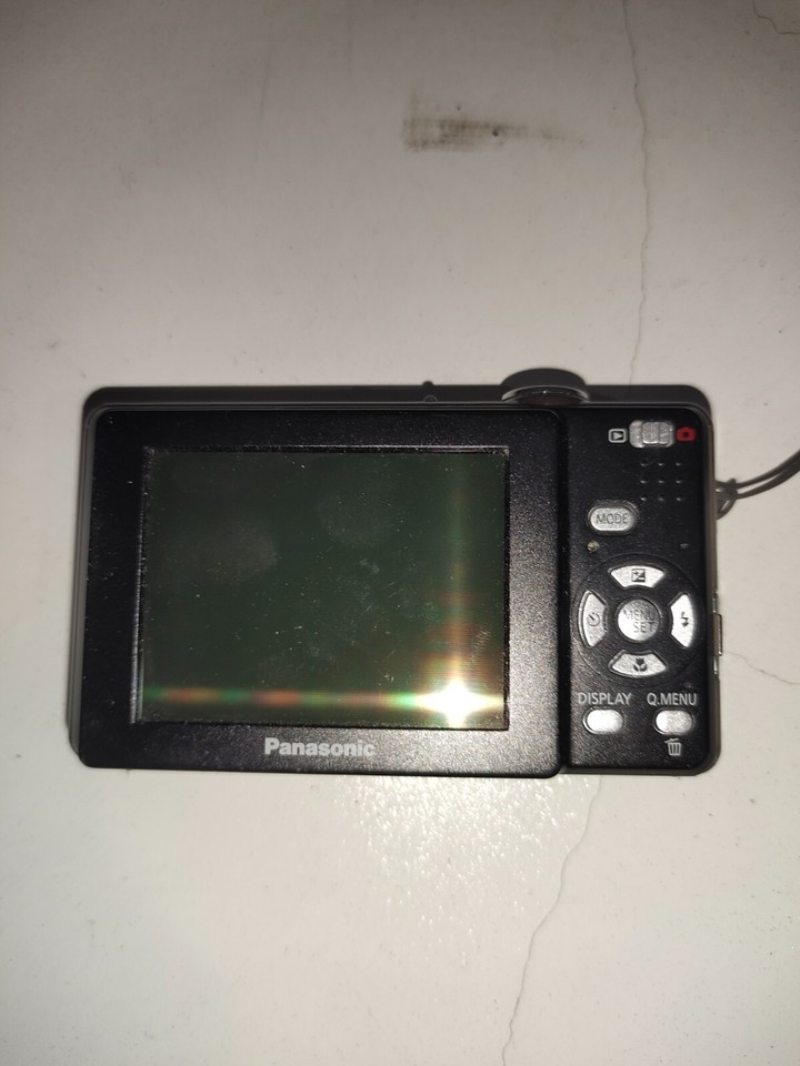 Panasonic LUMIX DMC-FS6 Compact Digital Camera - Black With Battery ...