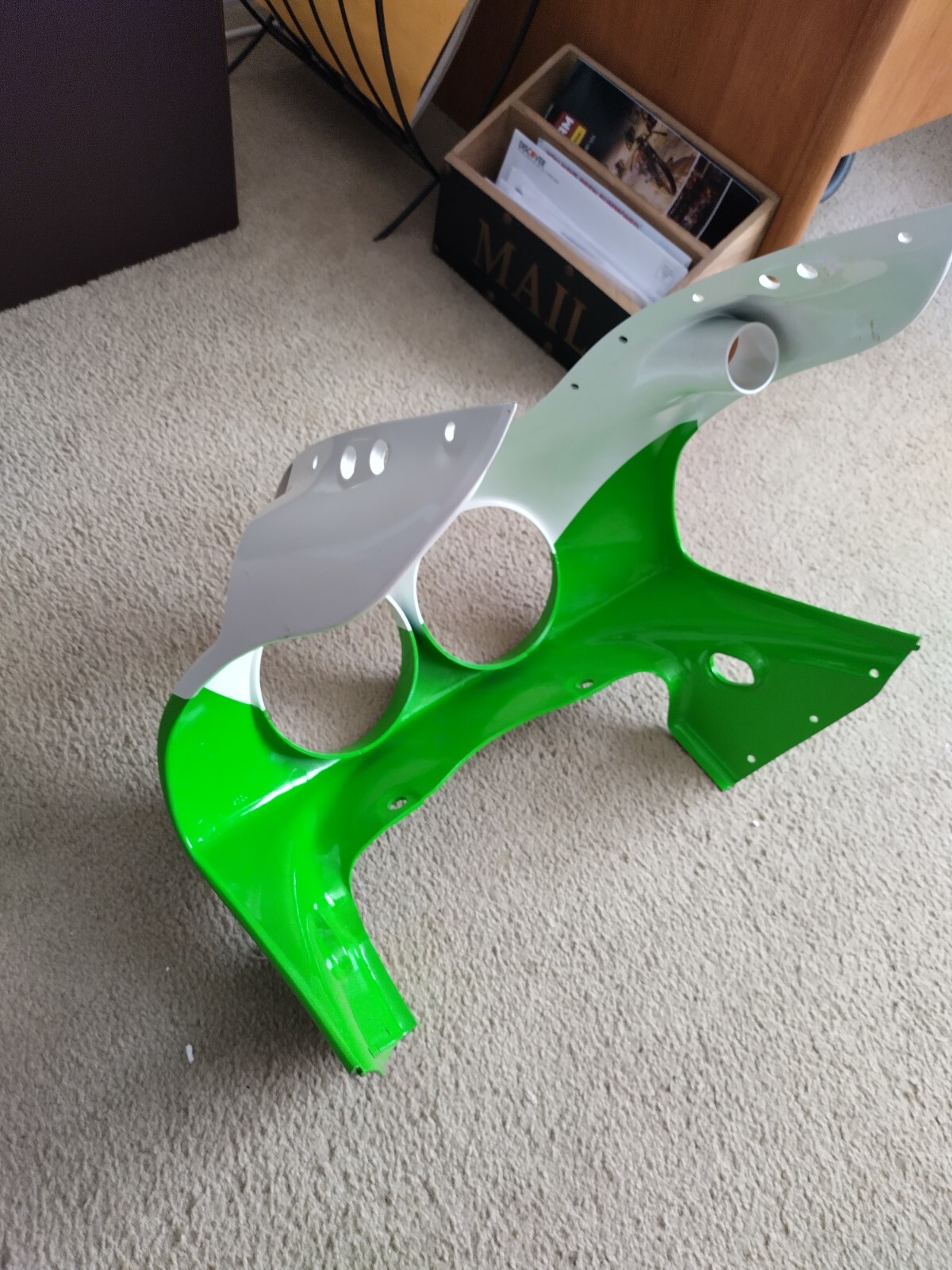 1991-1992 Kawasaki ZX7 ZXR750 Upper Cowl Fairing OEM 91 92 ...