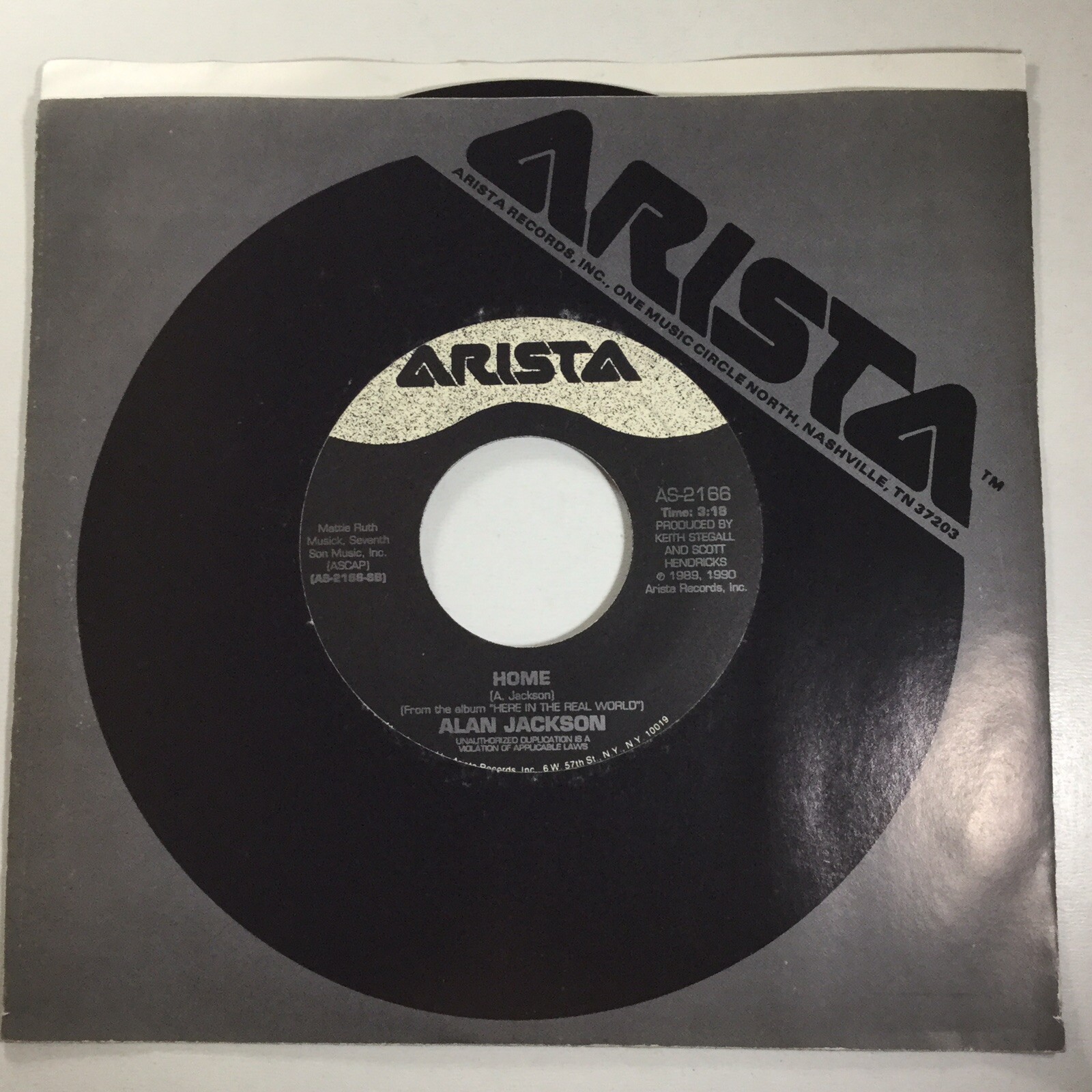 Alan Jackson - I'd Love You All Over Again / Home 45 MINT 1990 | eBay