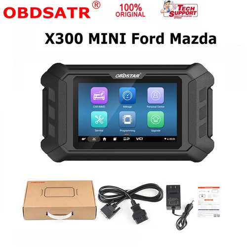 OBDSTAR X300 MINI for Ford & Mazda Diagnostic Tool IMMO All K/ey Lost ...