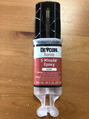 Devcon 5-Minute Epoxy - 25 ml Dev-Tube, pack of 5 new tubes | eBay