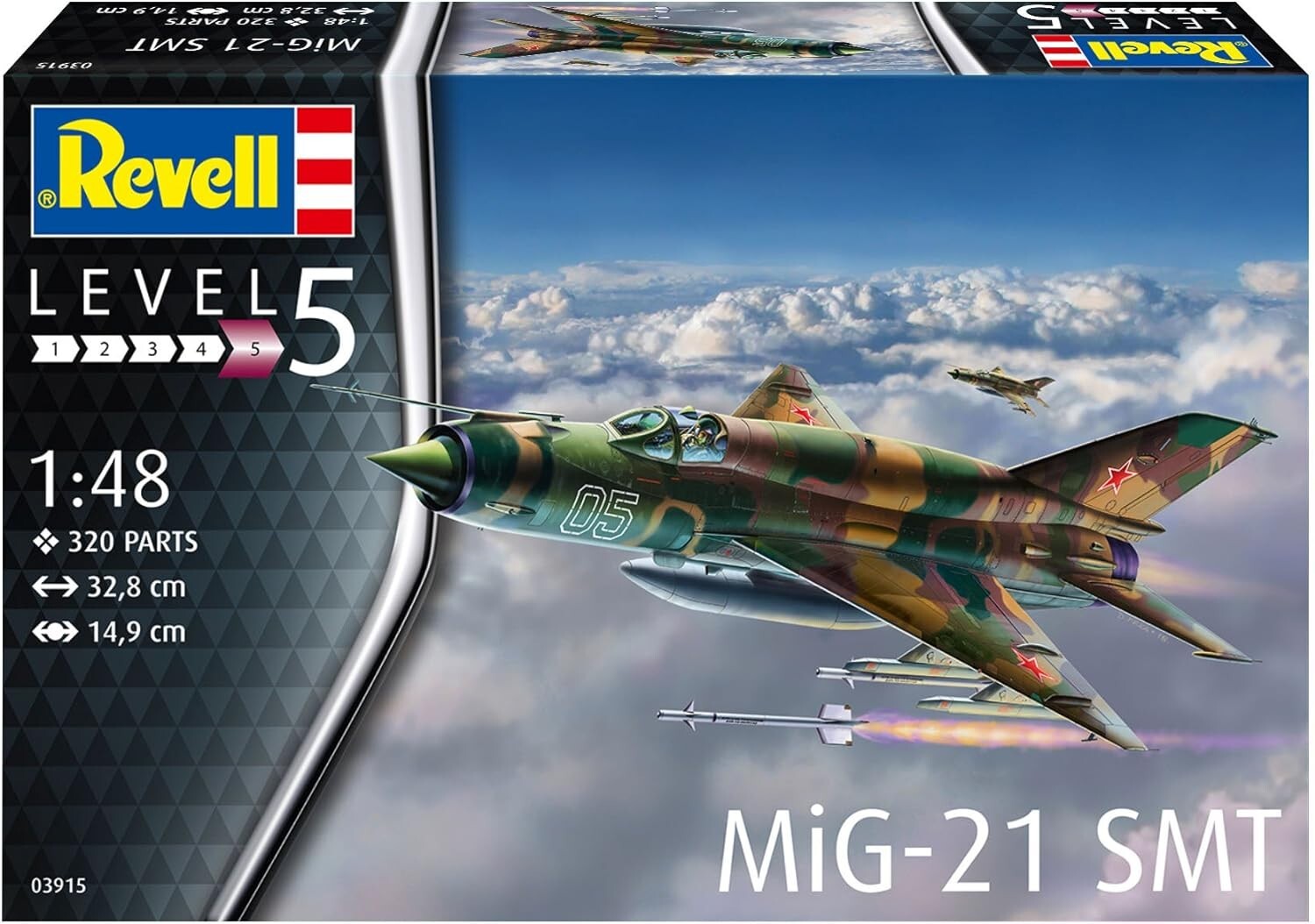 Revell 03915 14 Modèle Kit Mig-21 SMT L'échelle 1? 48 for sale online ...