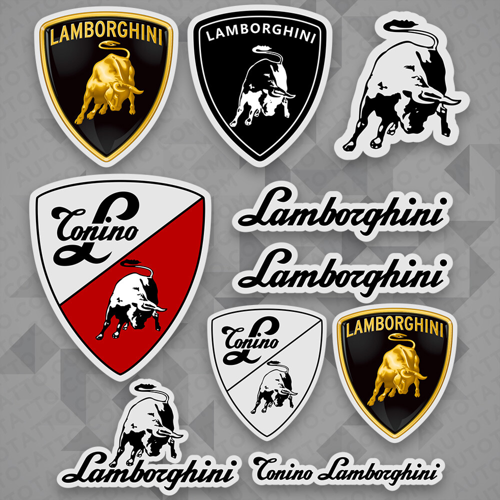 Car Racing Logo Stickers